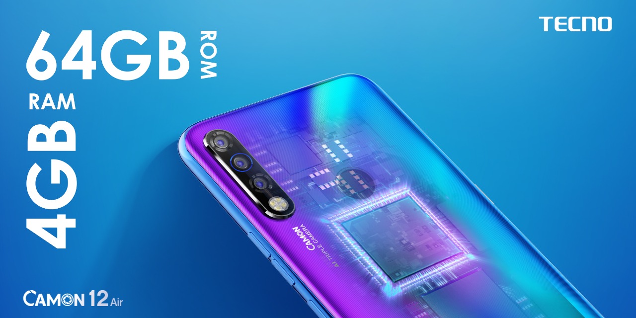TECNO Launches CAMON 12 Air Exclusively On Daraz - Mediaspring PK