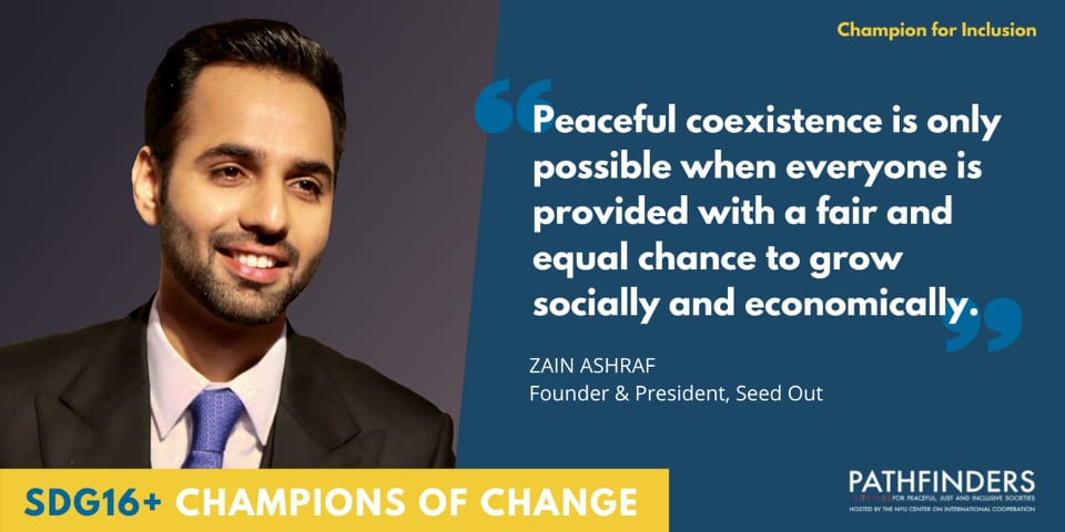 Zain Ashraf got great honor for Pakistan. gets Champion of Change Award ...