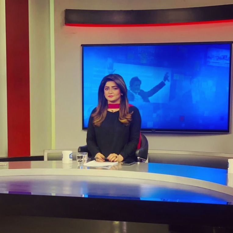 Maria Memon inspires me, I would love to host a political talk show ...